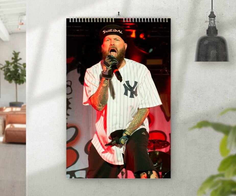 Календарь перекидной Limp Bizkit, Лимп Бизкит №8, А4