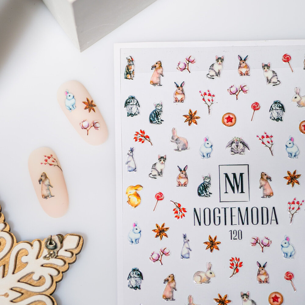 Наклейки NogteModa №120