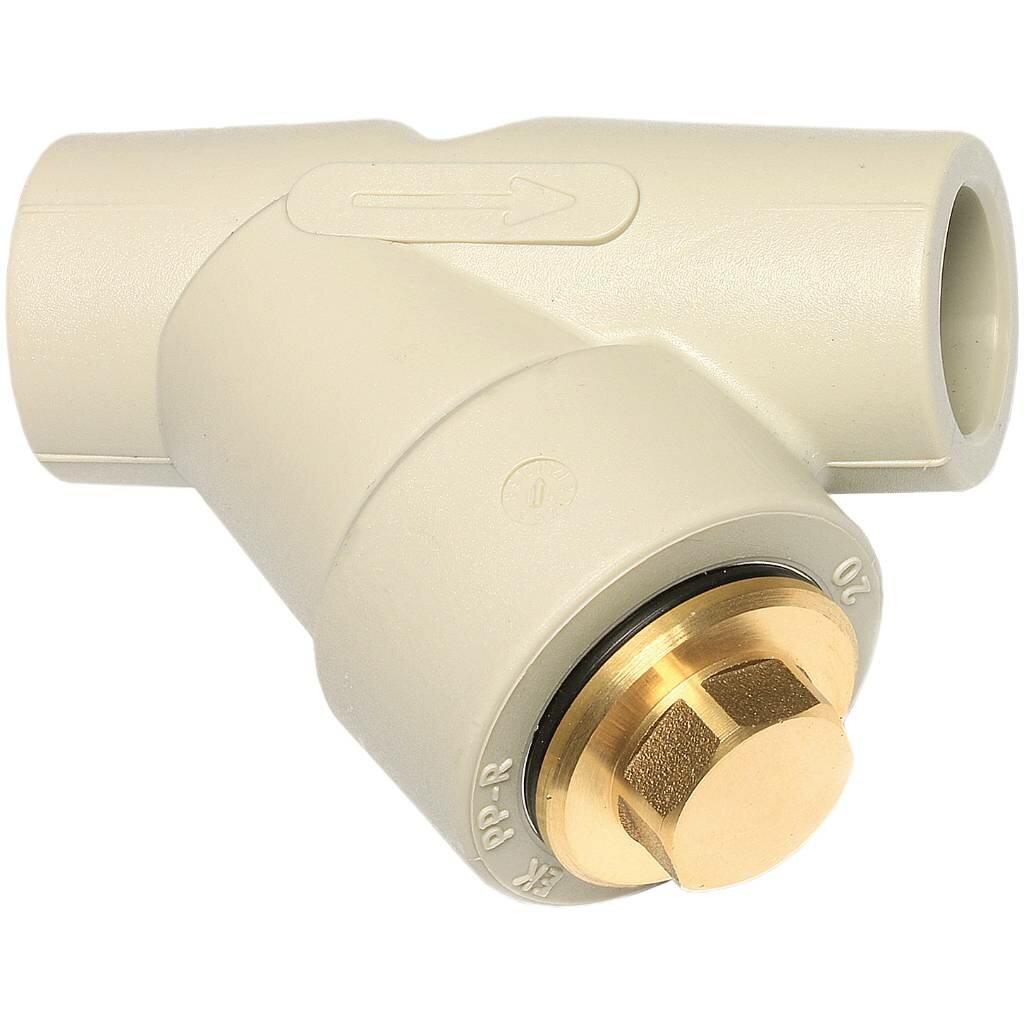 Клапан полипропиленовый обратный 32 мм полипропилен PP-R Ekoplastik