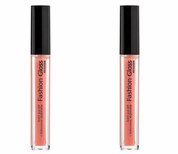 Relouis Блеск для губ, Fashion Gloss, №10 Соблазн Бали, 2 шт.