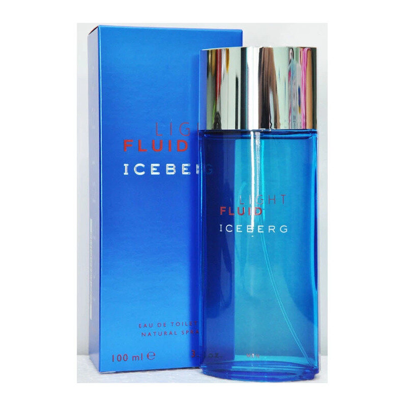 Туалетная вода для мужчин Iceberg Light Fluid Man 100 мл / Духи Айсберг Лайт Флюид Мужские