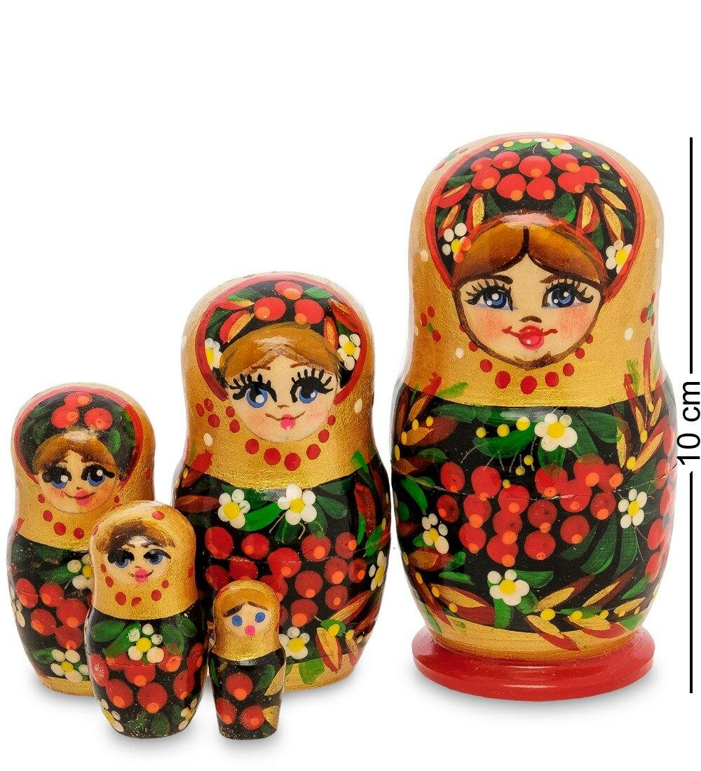 Матрешка 5м "Марфушенька" A2122480 Народные промыслы, Дерево липа, краски, лак