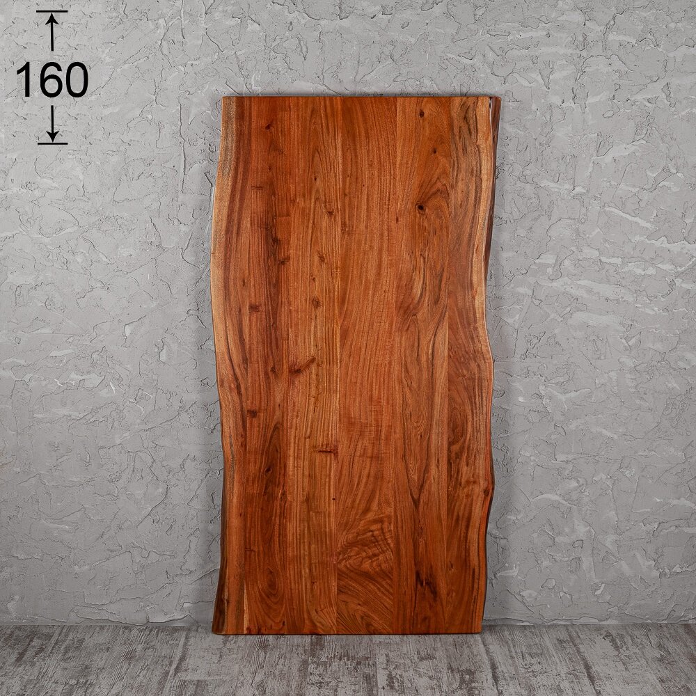 Столешница Decor of Today "Акация", 160x80х5 см, цвет вишня