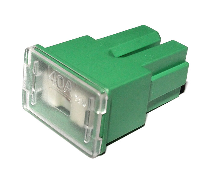 Предохранитель плоский YADA W228-C 40А с индикатором