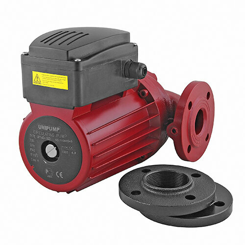 Насос циркуляционный UNIPUMP UPF 50-200 (1,3 кВт, PN20, Hmax 18,5 м, Qmax 233,3 л/мин, 1х230В)
