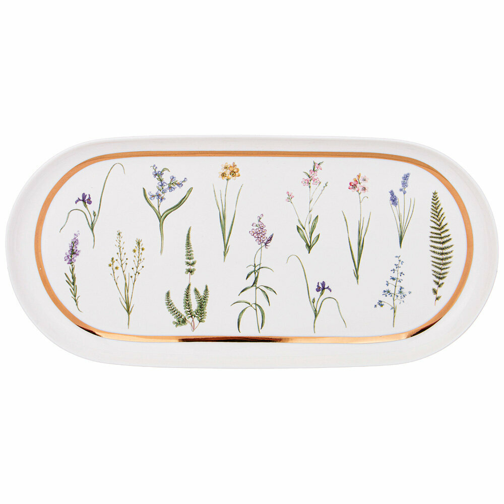 Блюдо lefard grassland овальное 30,5 см KSG-590-489