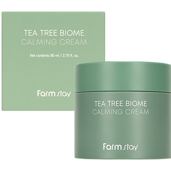 Успокаивающий крем для лица Farmstay FarmStaу с экстрактом чайного дерева, 80 мл