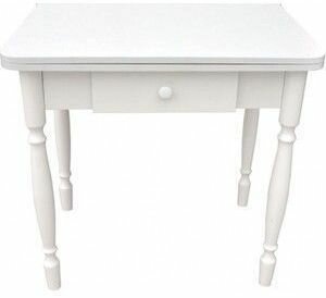 Стол Катрин ломберный раскладной с ящиком 60х80 Белый Размеры: Высота 750мм Глубина 800мм Ширина 600мм