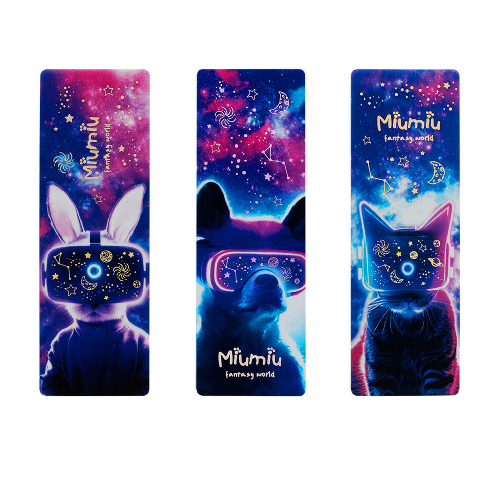 Закладки для книг, 3шт, MESHU "Miumiu", 353264