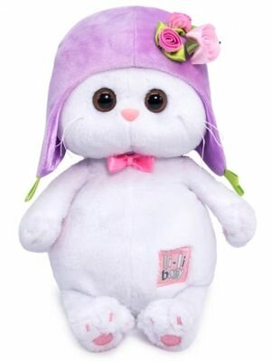 Мягкая Игрушка BudiBasa Кошечка Ли-Ли BABY в шапочке (20см) (в подарочной коробке) LB-062, (ООО "МП