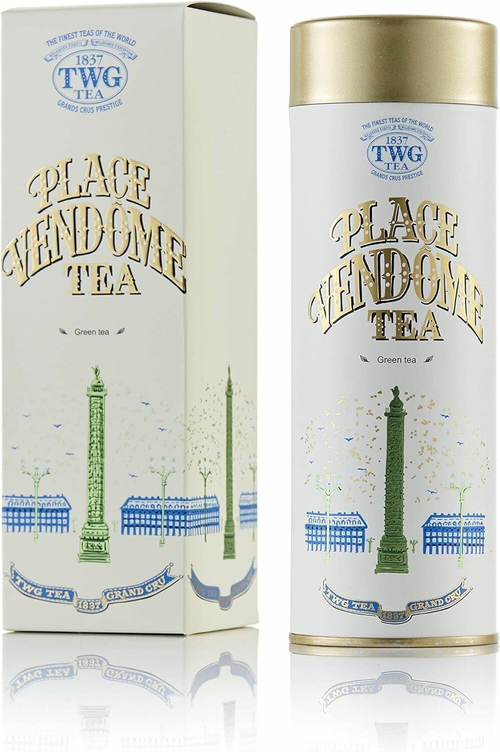 Зеленый чай TWG Place Vendome Орехи и тропические фрукты, 2 x 100г