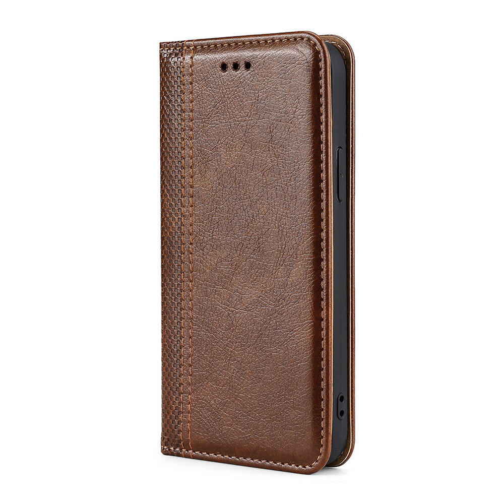 Чехол-книжка MyPads для Nokia 2.3 / Нокиа 2.3, коричневый