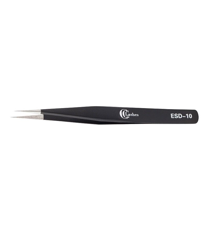 Пинцет для наращивания Lucas Cosmetics ESD-10 Extension Tweezers, 1 шт