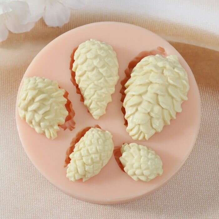 Молд силикон "Шишки"