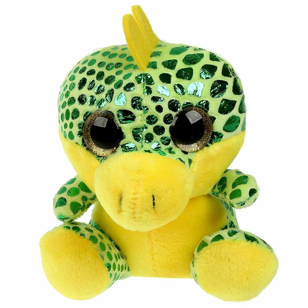 Игрушка мягкая Дракон с чешуйками, 12см, без чипа,