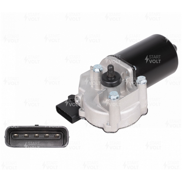 STARTVOLT VWF08906 (VWF08906) моторедуктор стеклоочистителя для а / м ceed (06-) i30 (07-) (передний)