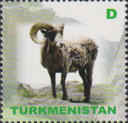 Почтовые марки Туркменистан 2021г. "Горный козел" Козы MNH