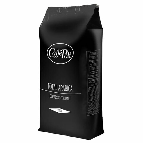Кофе в зернах CAFFE POLI "Poli Arabica", 1 кг, арабика 100%, италия, 1770447
