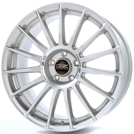 OZ Superturismo LM 18x8 5x112 et48 dia75 Серебристый