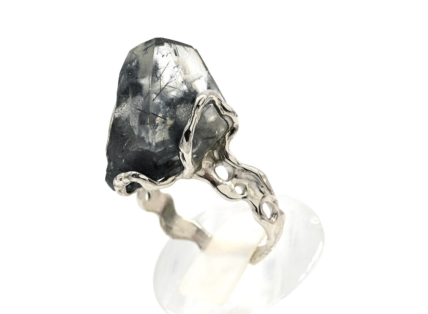 Кольцо, кварц, кварцит