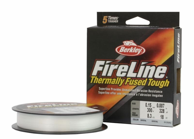 Шнур Berkley Fireline Fused Original 300м 0,32мм Crystall