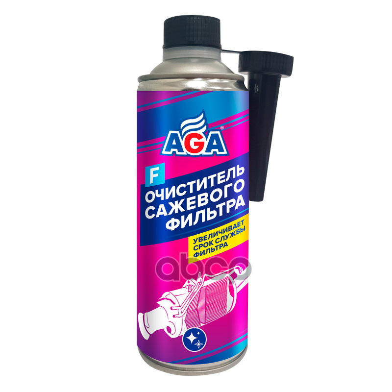 Очиститель сажевого фильтра для дизельных двигателей 355мл AGA AGA арт. AGA804F