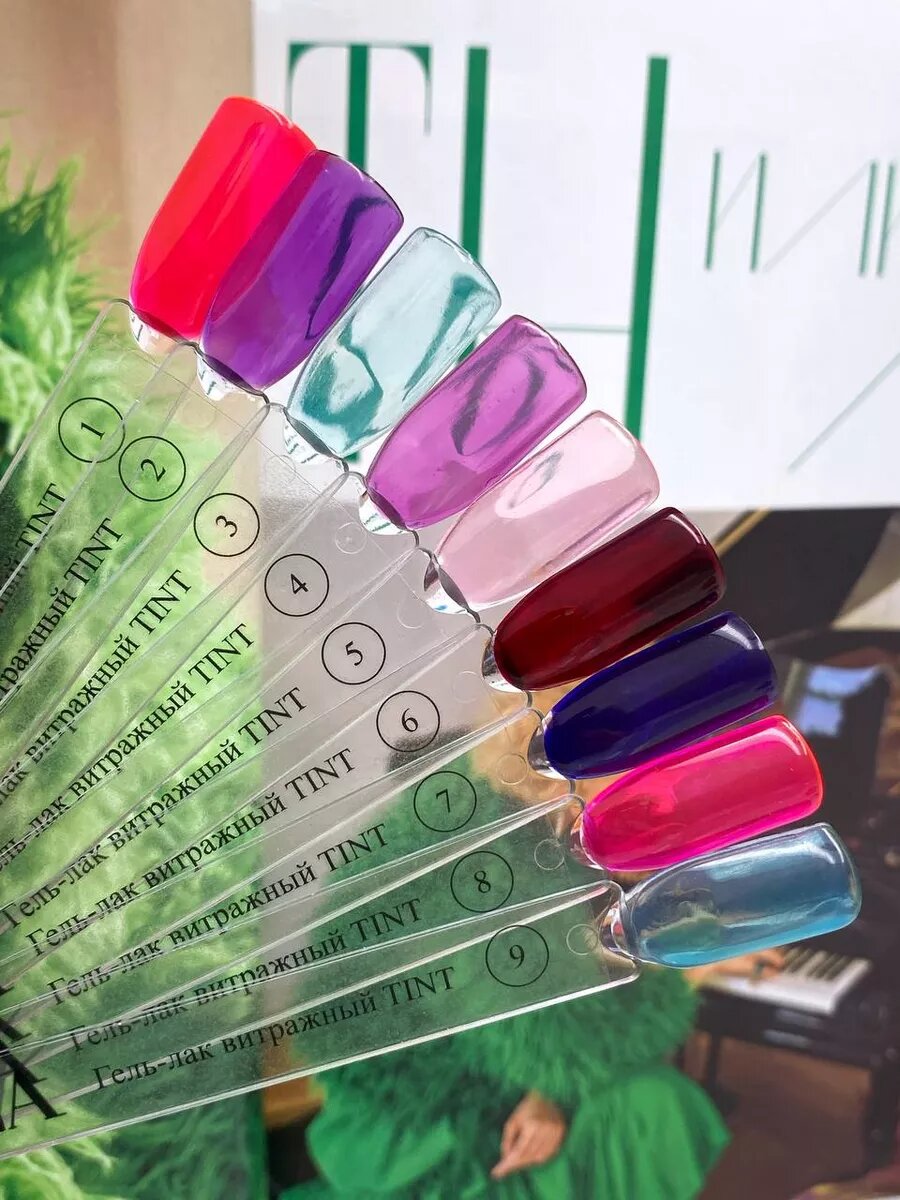 Витражный гель-лак Tint 01, 10мл