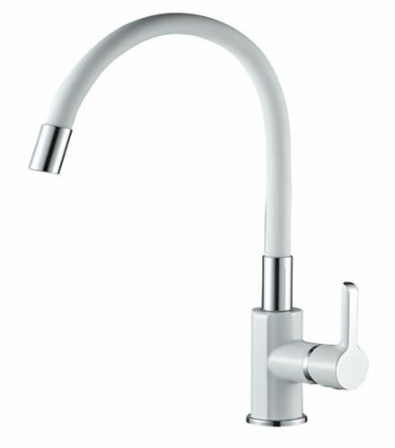 Смеситель для кухни Yindaf с высоким силиконовым изливом Y49155BR1-7