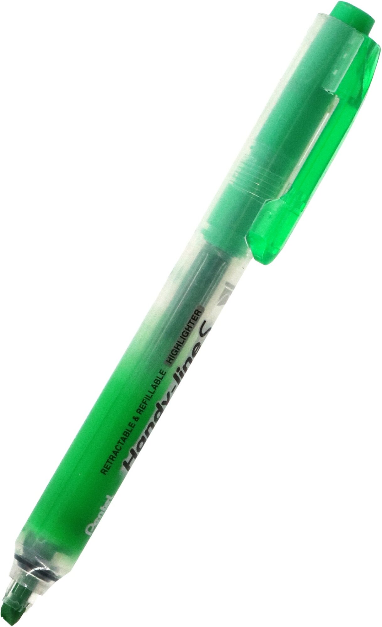 Маркер-выделитель автоматический зеленый