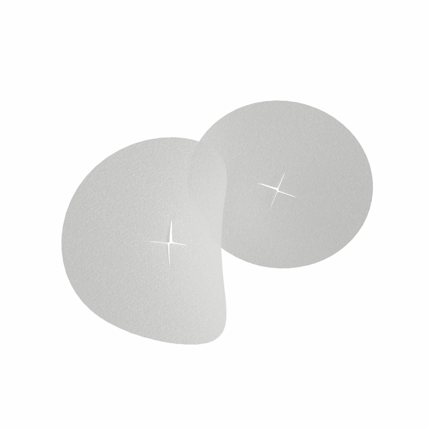 Заплатка для крепежных элементов - ELASTOMERIC CHIPS круг диаметром 7 см