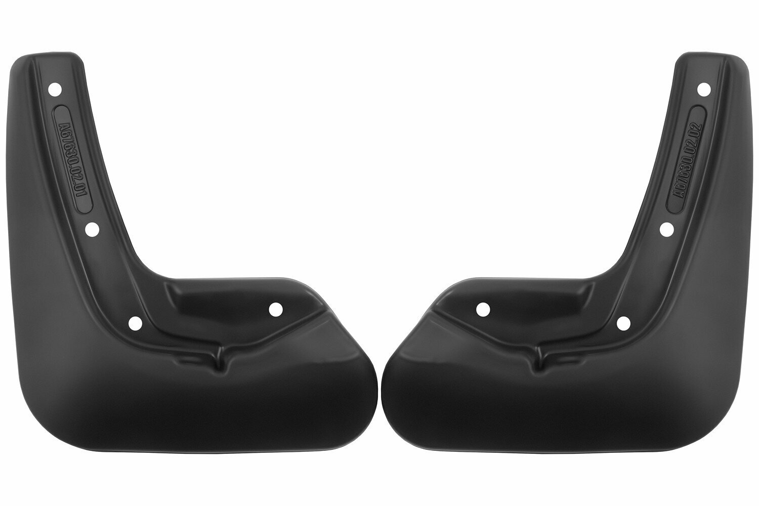 Брызговики задние подходят для CHANGAN CS75PLUS 2022-2024 2 шт.(optimum) в пакете / Чанган КС75ПЛЮС