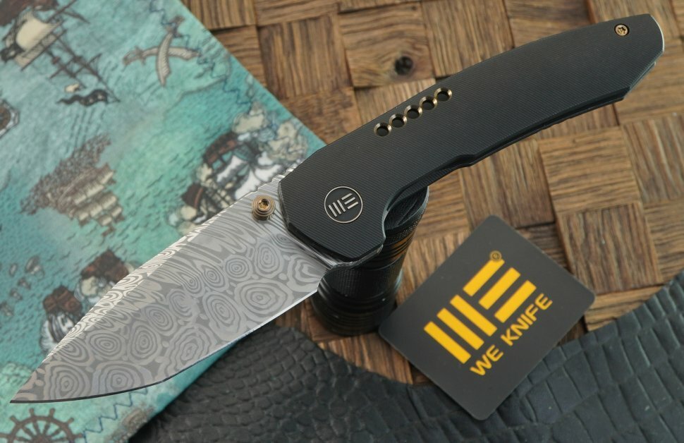 Складной нож We Knife Trogon WE22002B-DS1
