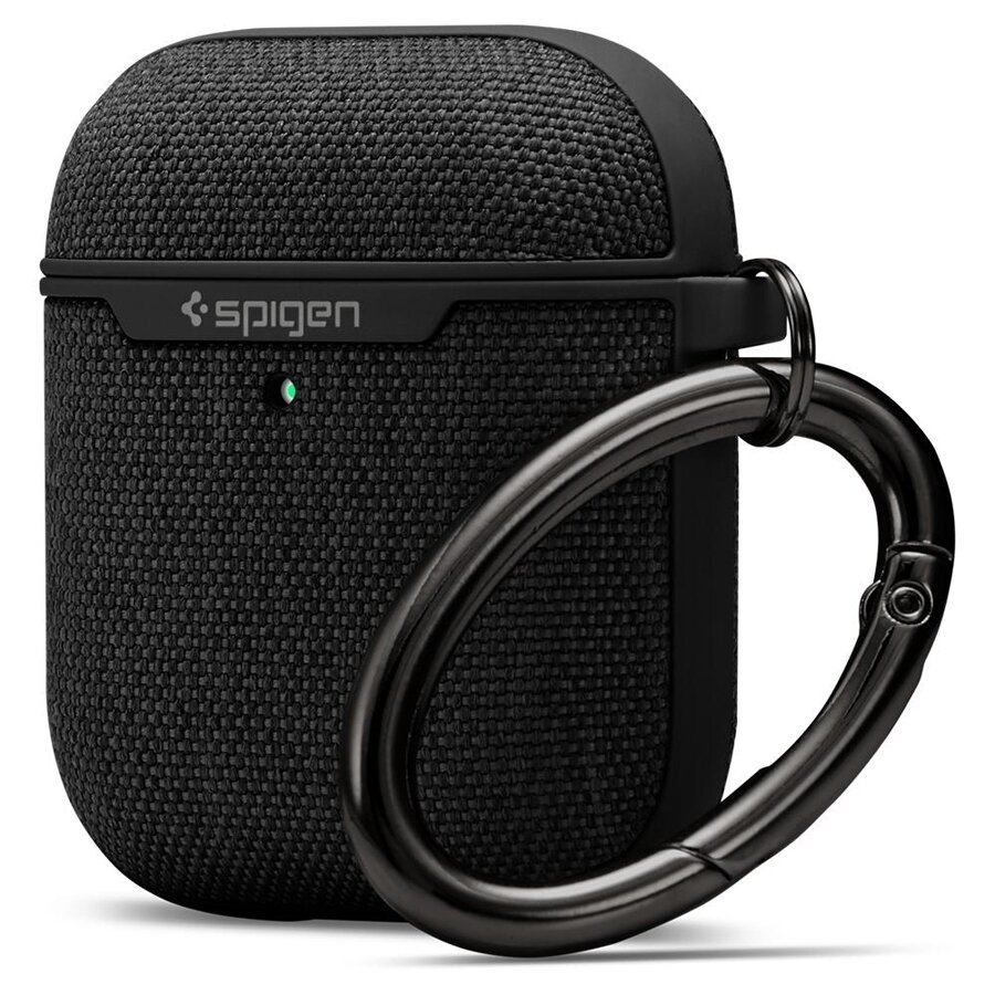 Чехол Spigen на Apple AirPods (074CS27030) Urban Fit / Спиген Чехол для Эпл Аир Подс Противоударный, Черный