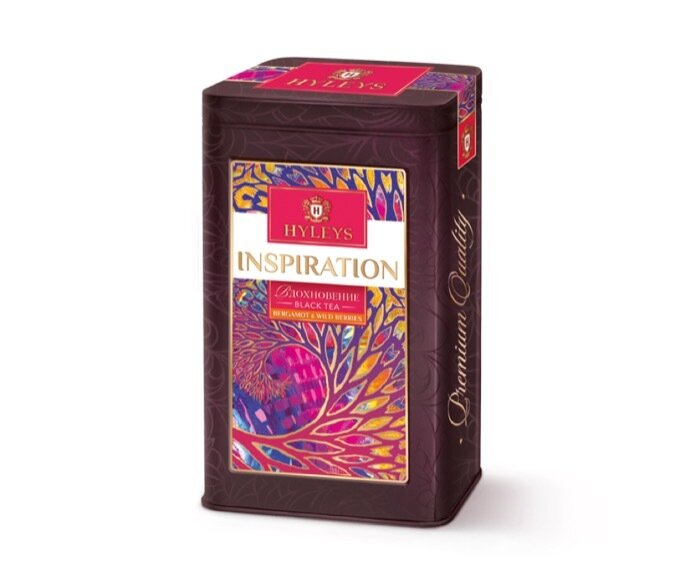 HYLEYS Чай черный, Tea Moments INSPIRATION, Вдохновение, 80 г