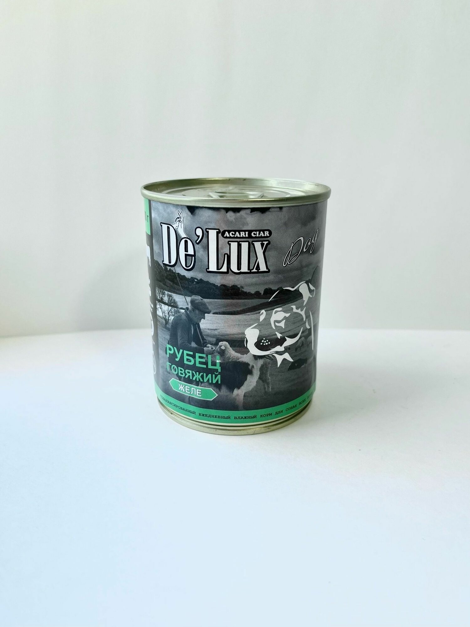 Консервы мясные - влажный корм для собак Acari Ciar De Lux HUMAN GRADE Рубец Говяжий желе 400 г