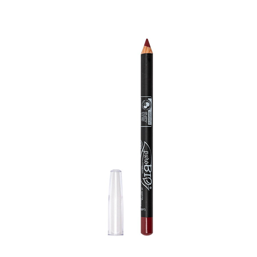 Карандаш для губ №47 алый красный PuroBio Cosmetics (ПуроБио Косметикс)