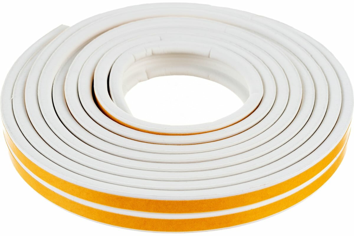 Sila P-профиль 6м самоклеящийся уплотнитель 9х5.5 мм белый Польша SILAPW6