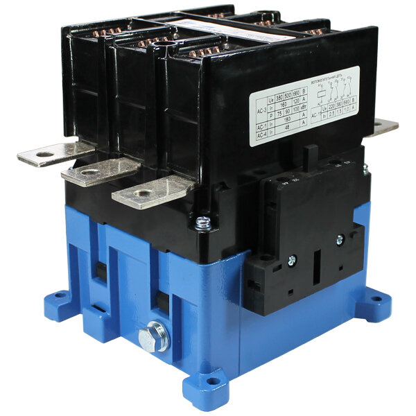 Электромагнитный пускатель Электротехник Пм12-180150 ухл4 в, 380в/50гц, 2з и 2р, 180а, нереверсивный, без реле, ip20, ET515883