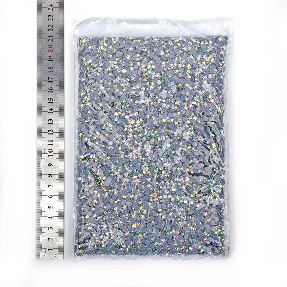 Стразы DMC Crystal AB, SS10, 14400 шт
