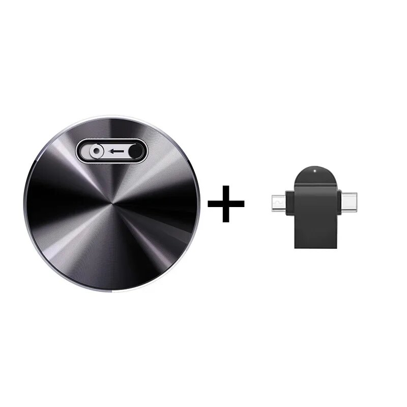 Цифровой диктофон XIXI SPY черный с Android OTG