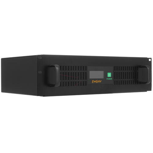 Источник бесперебойного питания ExeGate UNL-1500. LCD. AVR. С13. RJ. USB.3U