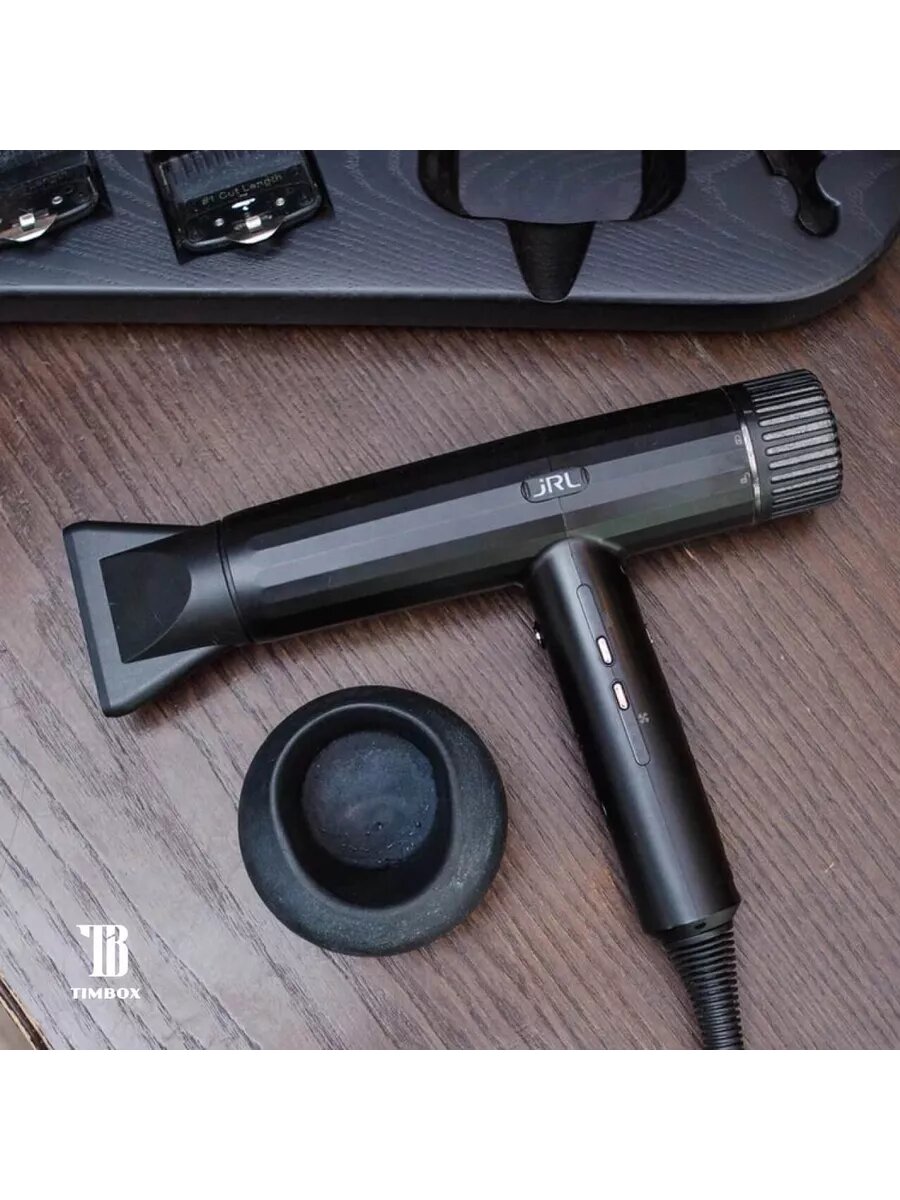 Держатель фена TIMBOX "JRL", для моделей PRO, Premium, X, черный