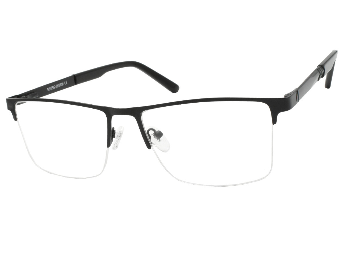 Оправа для очков Mario Rossi MR 12-484 18 пол Мужской форма оправы Прямоугольная цвет оправы Чёрный