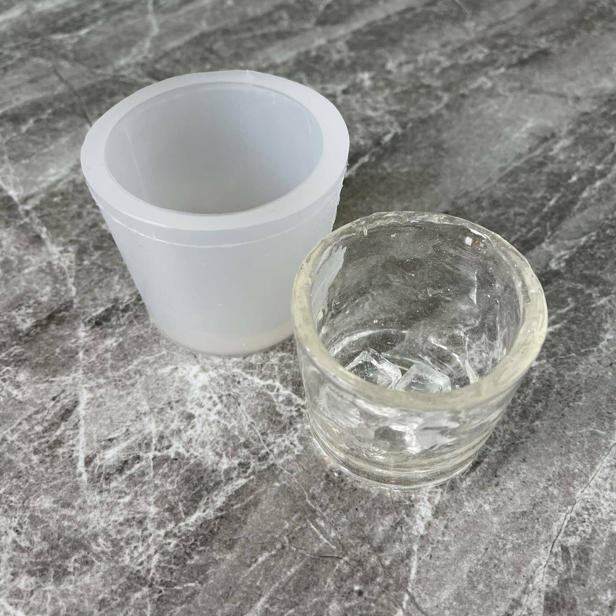 Молд Бокал, "Стакан". Форма силиконовая для шоколада, для творчества, эпоксидки, мыла, свечей.