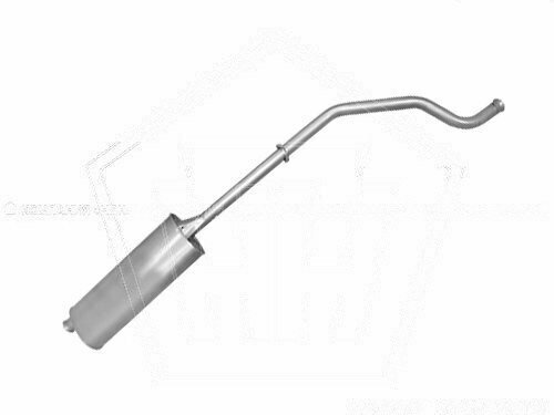 Глушитель для а/м газ 3302 дв.405 евро3 удлиненный (33023-1201008-11)