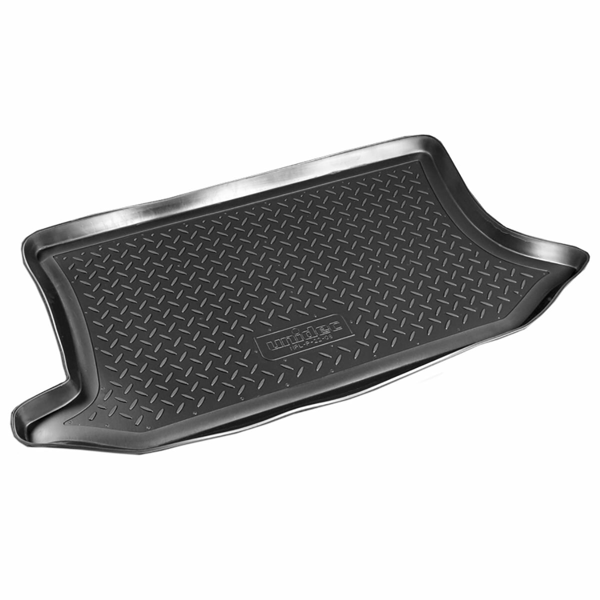 Коврик в багажник Norplast/Unidec для Ford Fiesta в кузове JH1/JD3 HB (2002-2008) Черный, полиуретан, арт. NPL-P-22-08