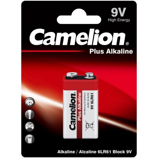 Элемент питания Camelion Plus Alkaline 6LR61