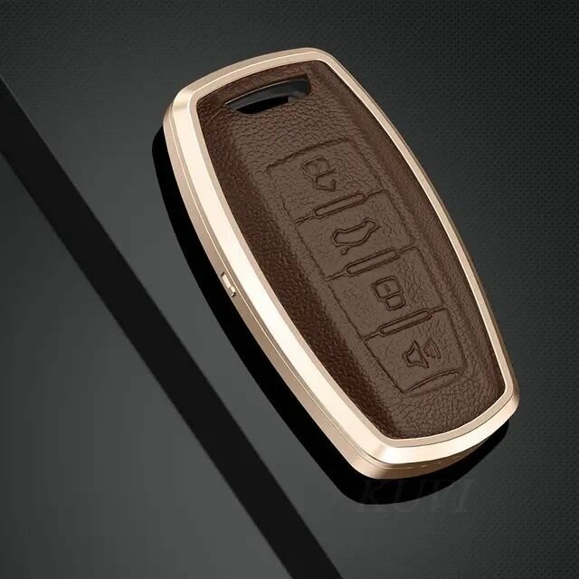 Чехол на ключ Haval Dargo, Jolion, F7, F7x metall Braun