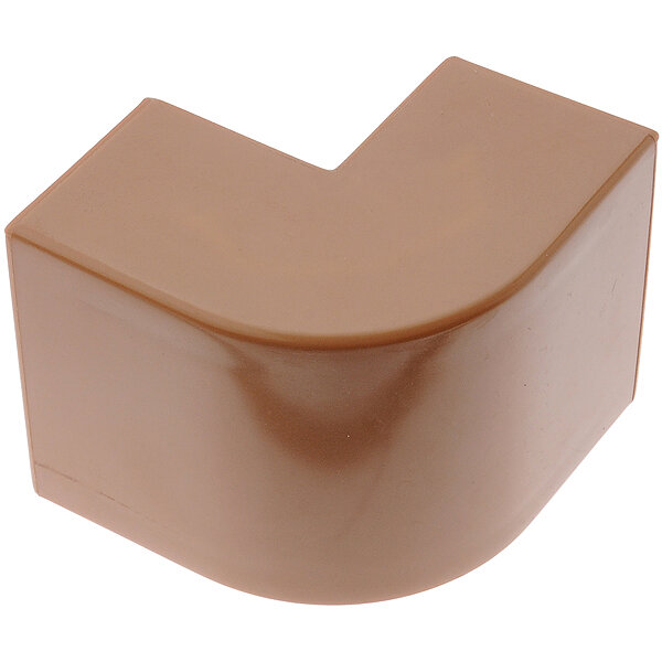 Угол внешний УВШ-60х40-К коричневый (Рувинил) (2 шт. в комплекте)