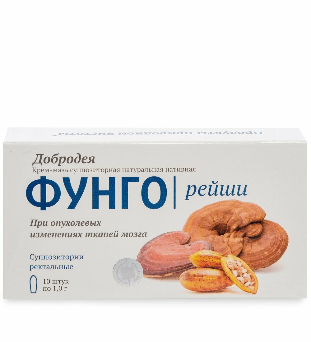 'Добродея' Фунго Рейши - Крем-мазь натуральная нативная (в суппозиториях)